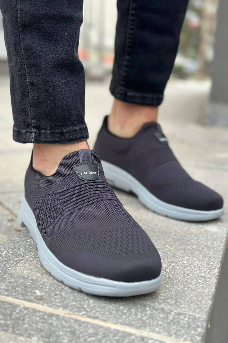 SIMPLE PLATFORM MEN SNEAKERS DARK GREY SNEAKERS CO-121