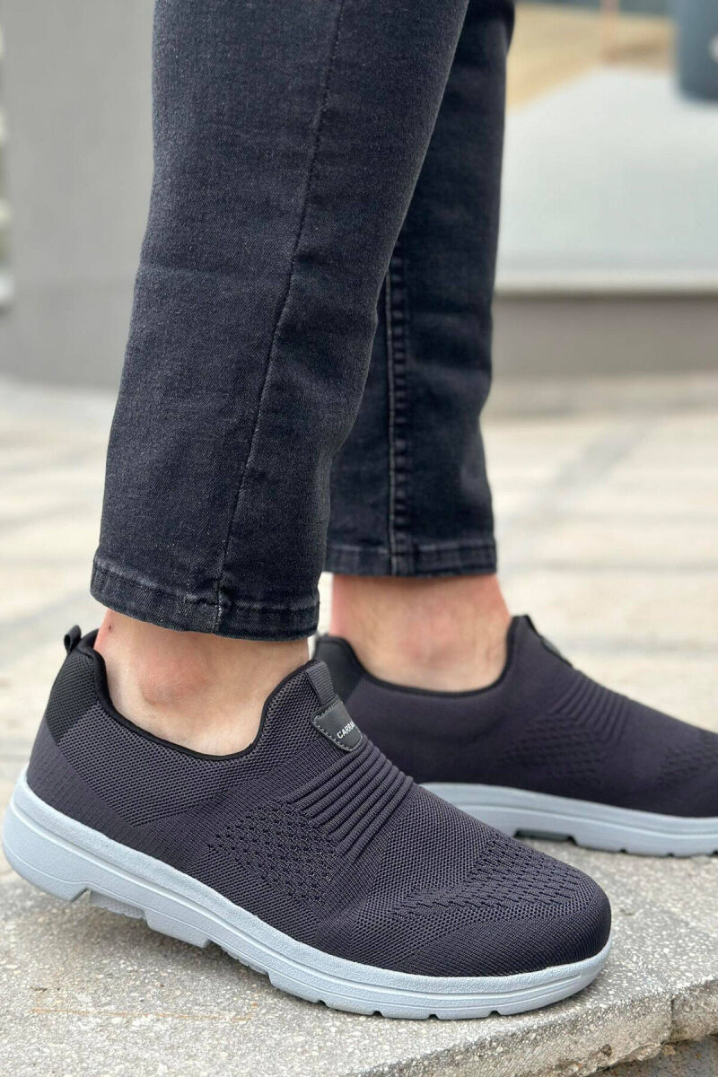 SIMPLE PLATFORM MEN SNEAKERS DARK GREY SNEAKERS CO-121